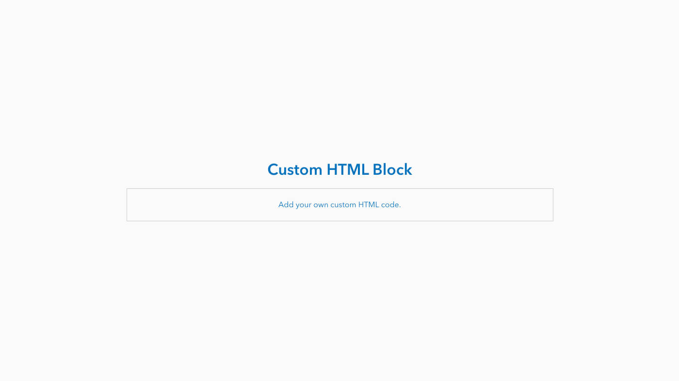 Custom Html Block Section Template For Your Shopify Store Qwiqode