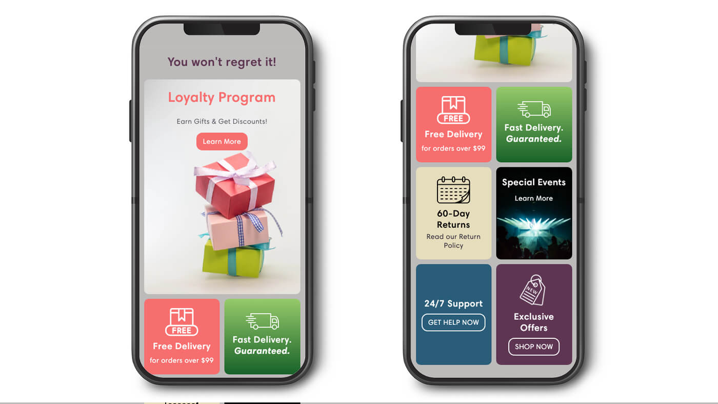 Dynamic Flexible Grid section template for your Shopify store | qwiqode Theme Sections Custom ...