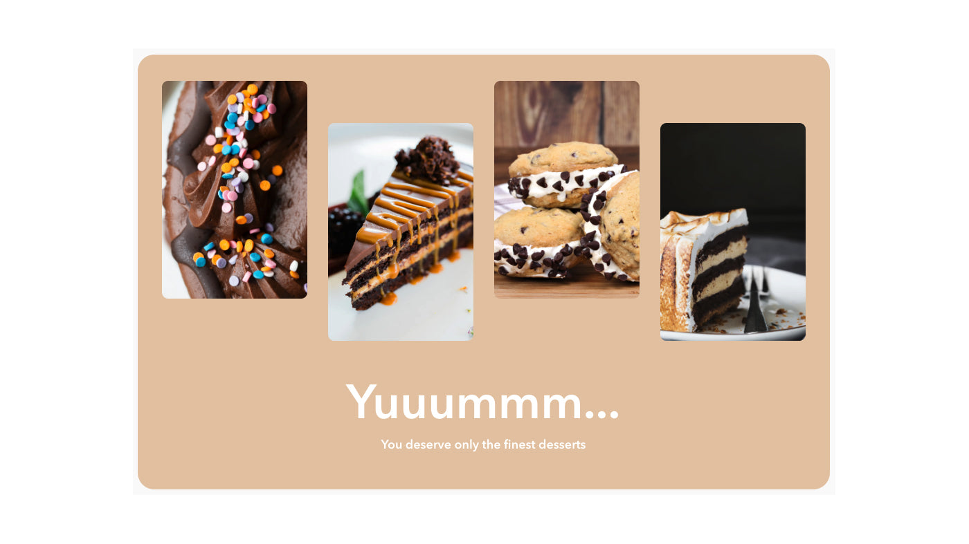 Staggered Images section template for your Shopify store | qwiqode ...