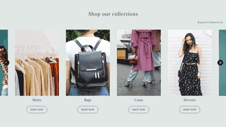 Collection List Carousel & Grid section template for your Shopify store | qwiqode Theme Sections ...