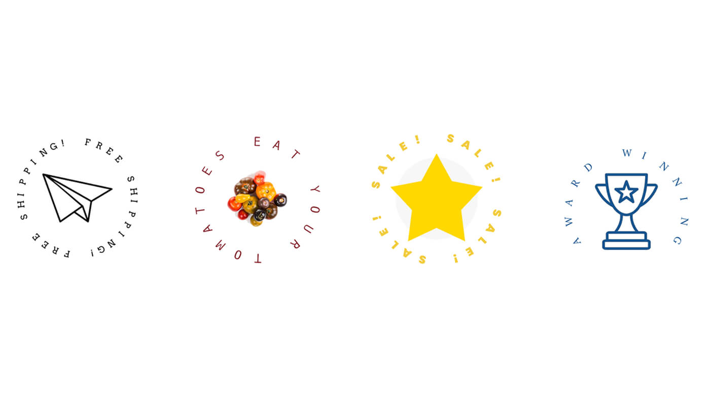 Sticker / Stamp section template for your Shopify store | qwiqode Theme ...